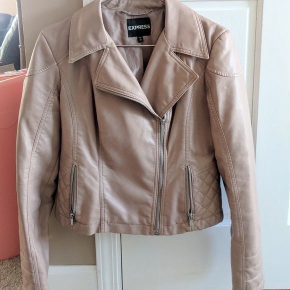 Express | Jackets & Coats | Express Faux Leather Jacket | Poshmark